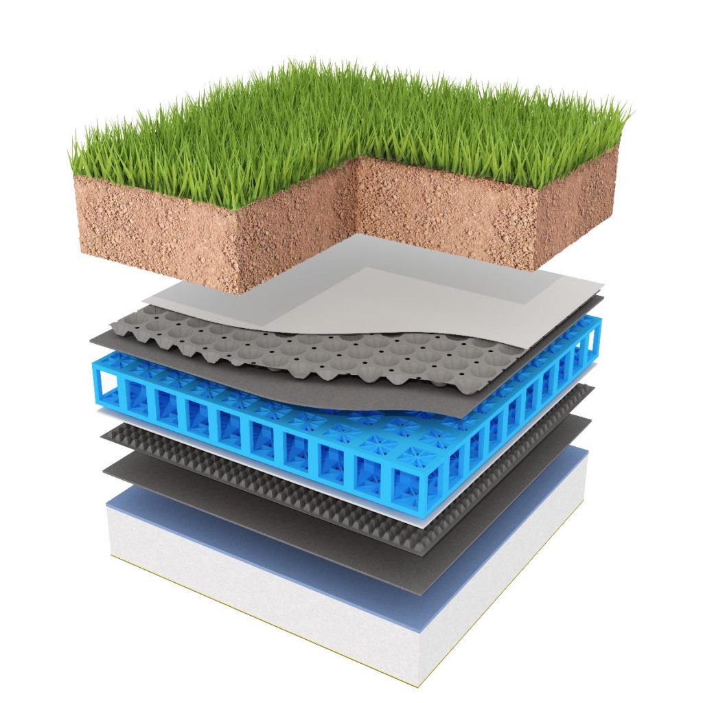 illustration of an exploded view technical illustration Ground engineering